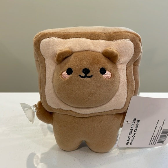 Smoko | Toys | New Smoko Barry Bear Toast Plush Window Clinger | Poshmark